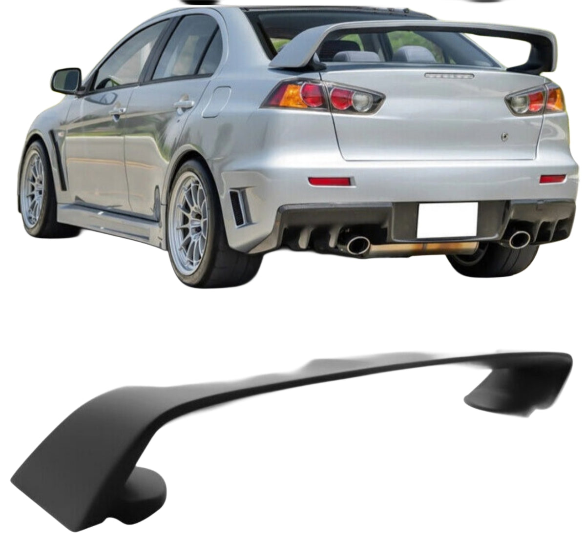 Spoiler Lancer 08-17 Tipo EVO – Unique Auto Parts & Accessories